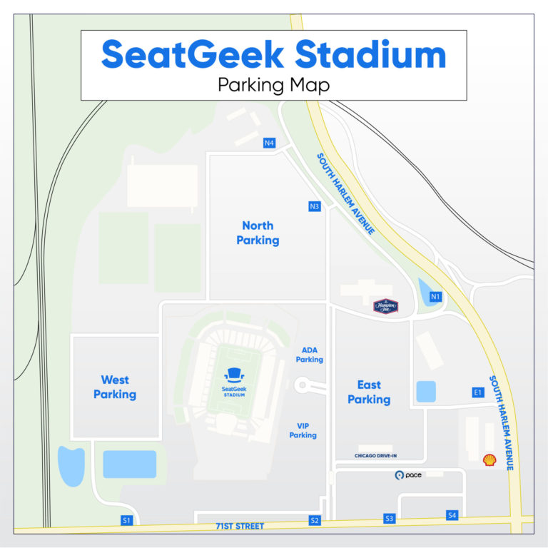 Stadium Map | SeatGeek Stadium